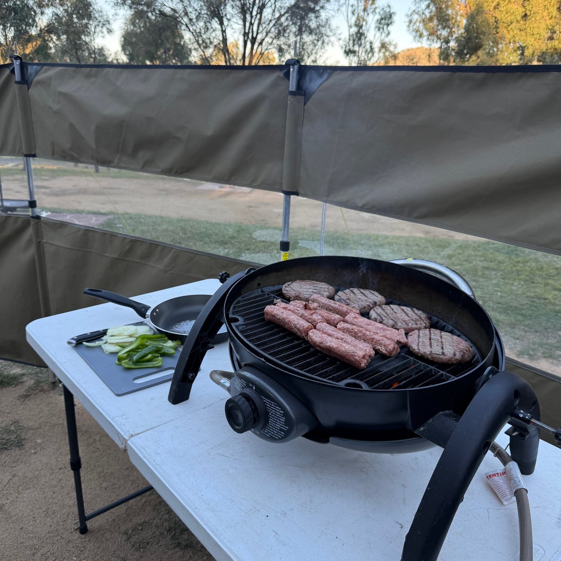 CampWall Pro - Camping Windbreak 3&4Panel – Aussie Wind Wall